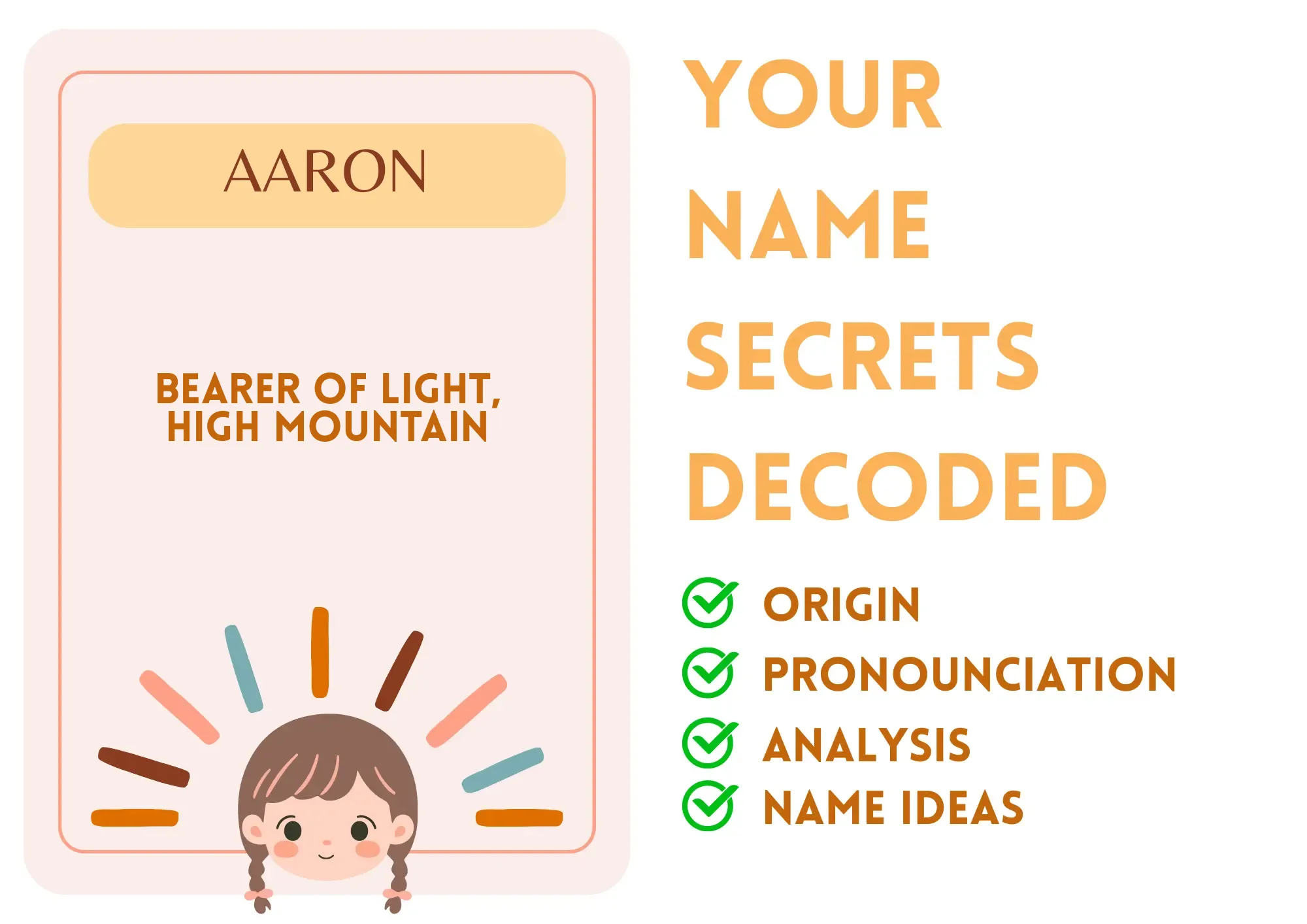 Aaron - Girl Name Meaning and Pronunciation