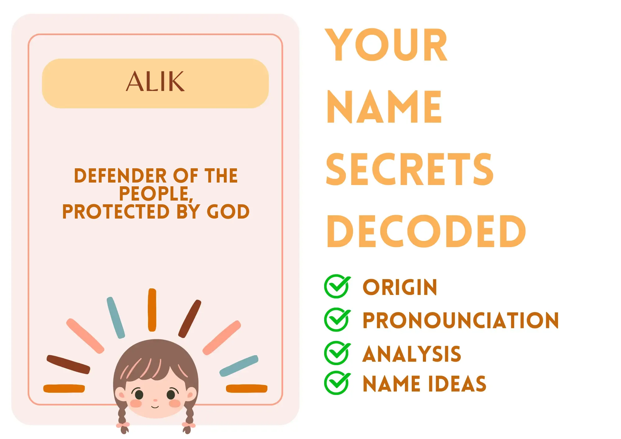 Alik - Girl Name Meaning and Pronunciation
