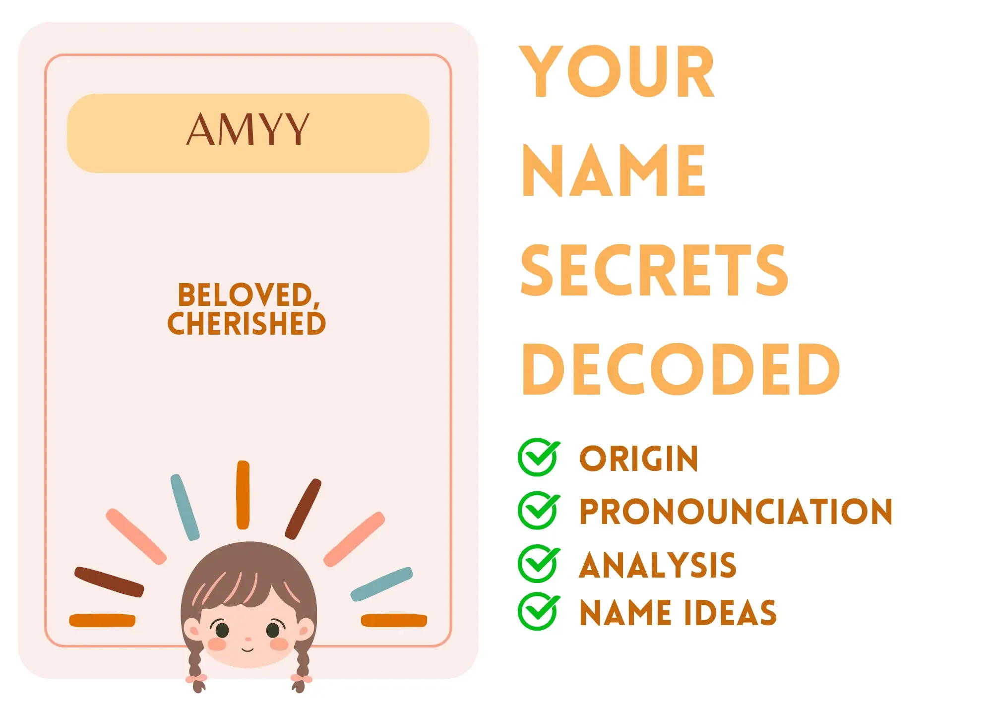 Amyy - Girl Name Meaning and Pronunciation