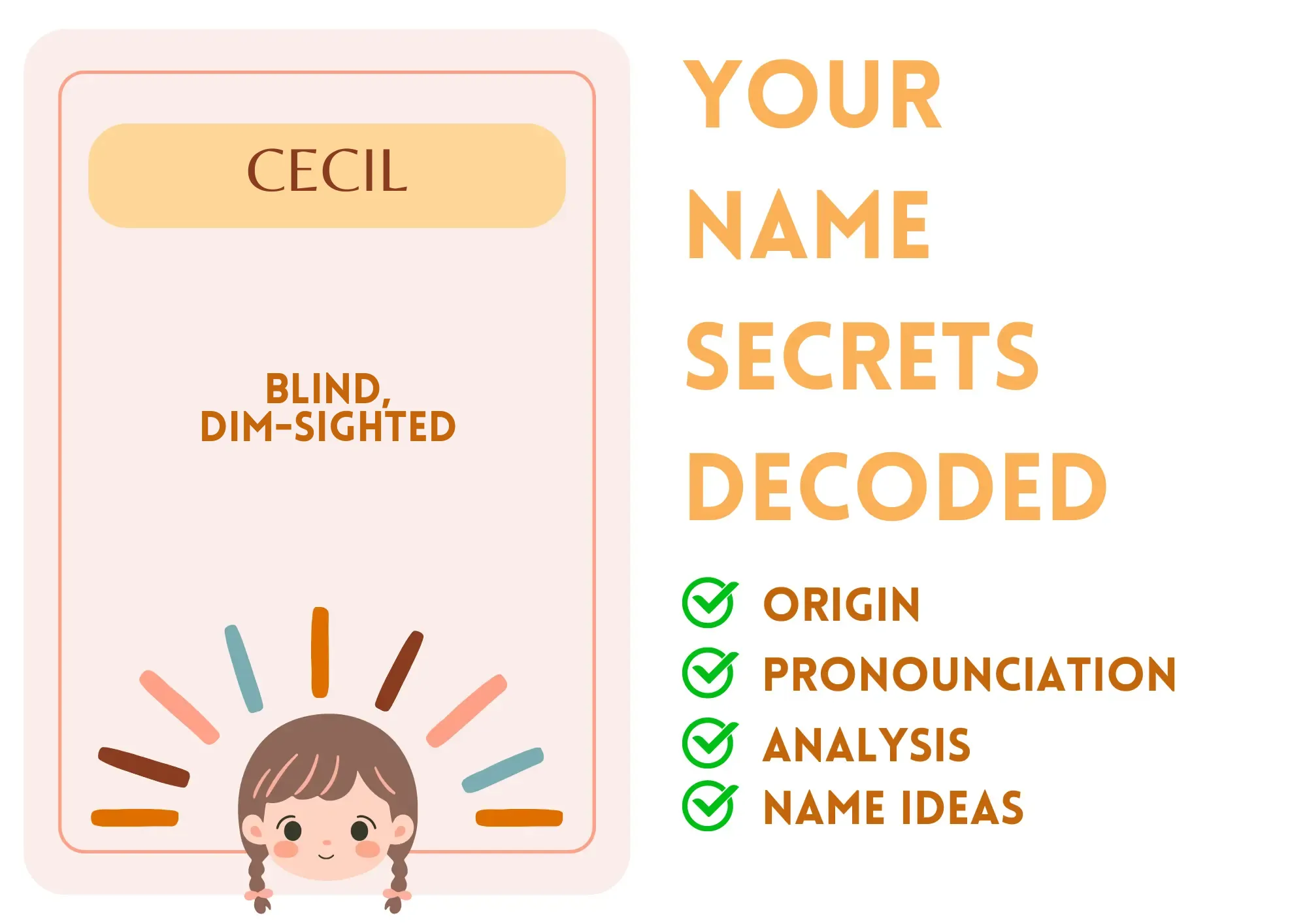 Cecil - Girl Name Meaning and Pronunciation