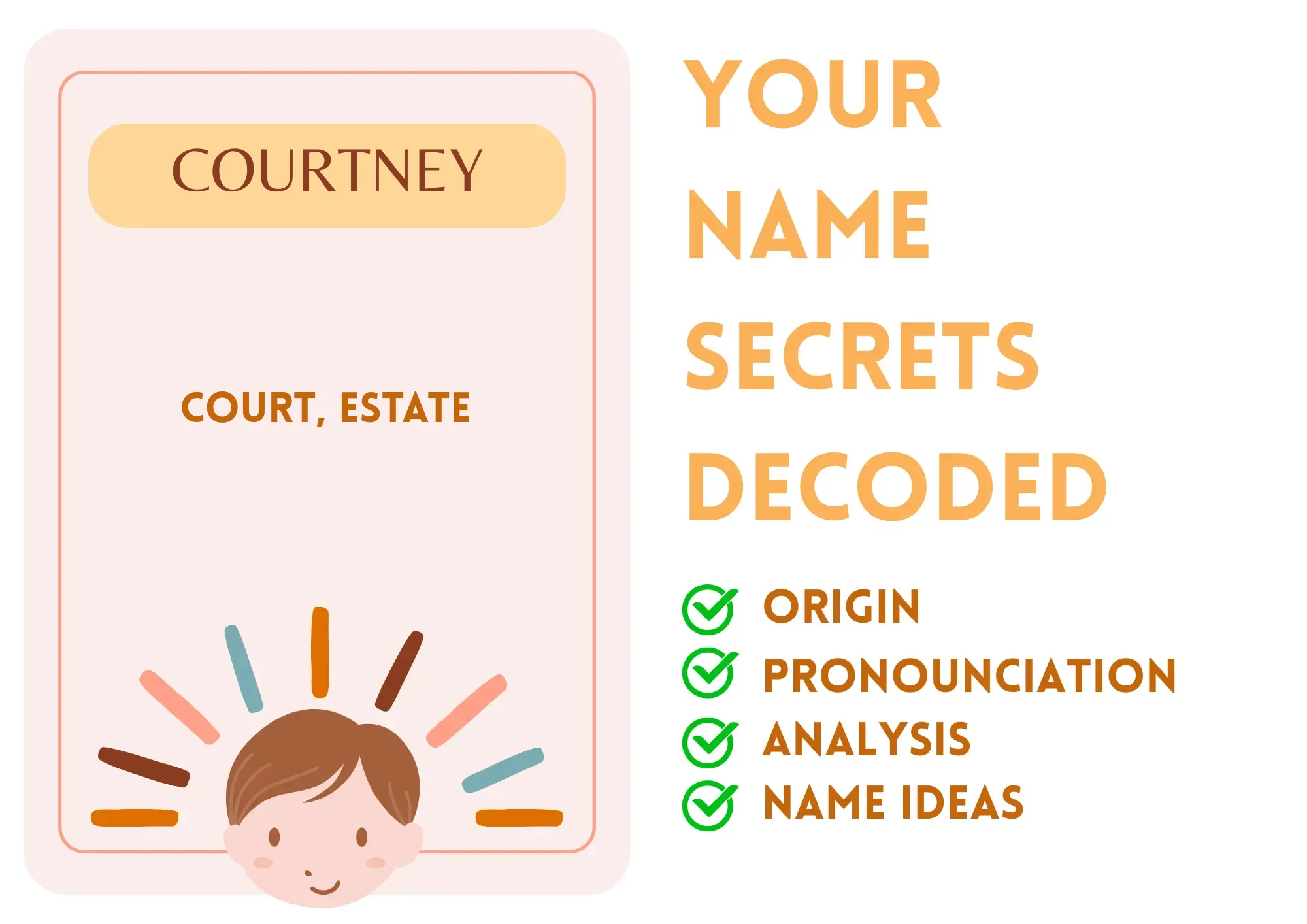 Courtney - Boy Name Meaning and Pronunciation