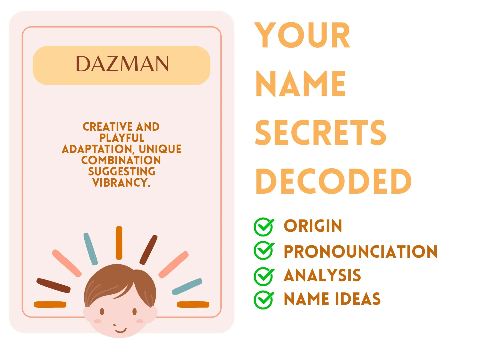 Dazman - Boy Name Meaning and Pronunciation