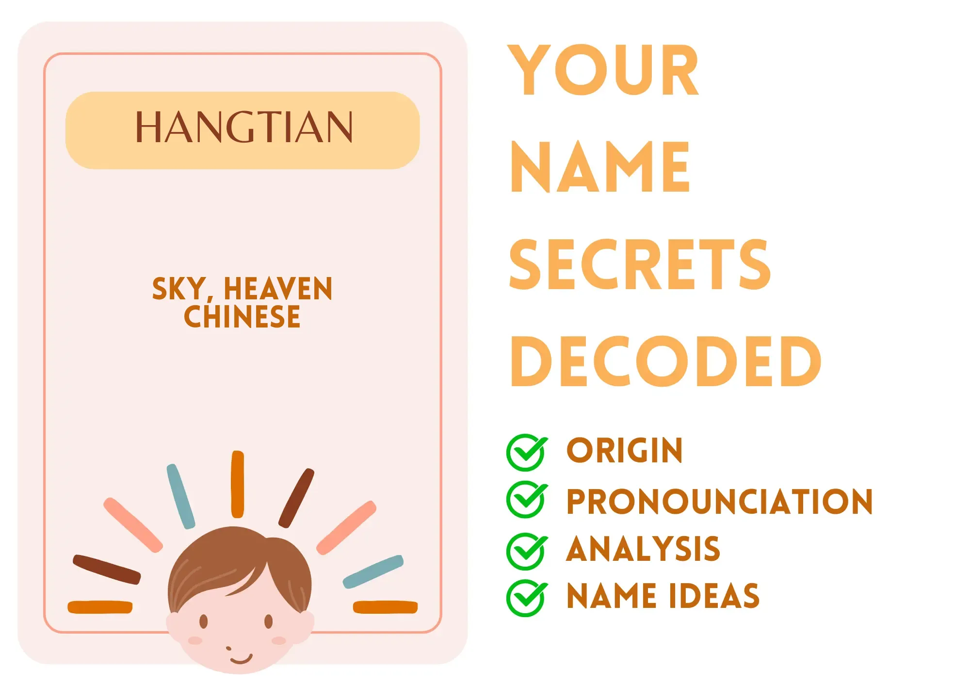 Hangtian - Buddhist Boy Name Meaning and Pronunciation