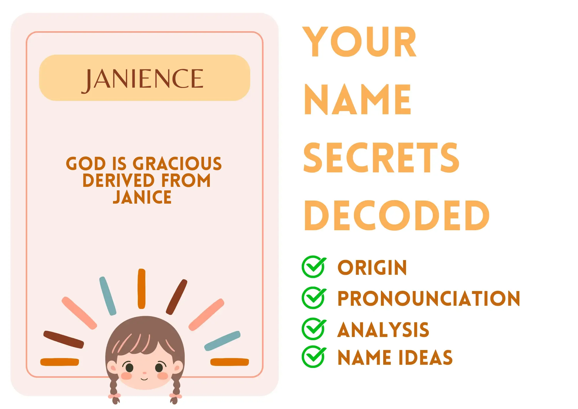 Janience - Christian Girl Name Meaning and Pronunciation