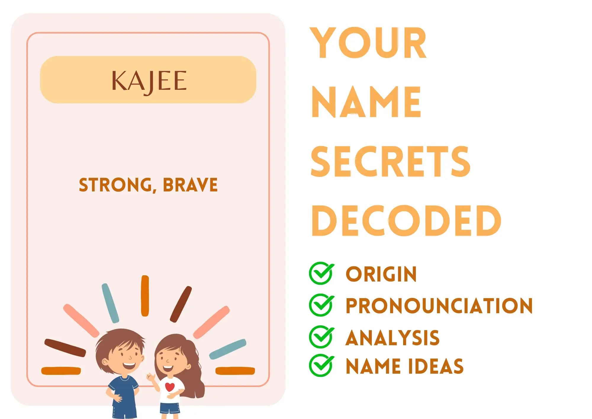 Kajee - Name Meaning and Pronunciation