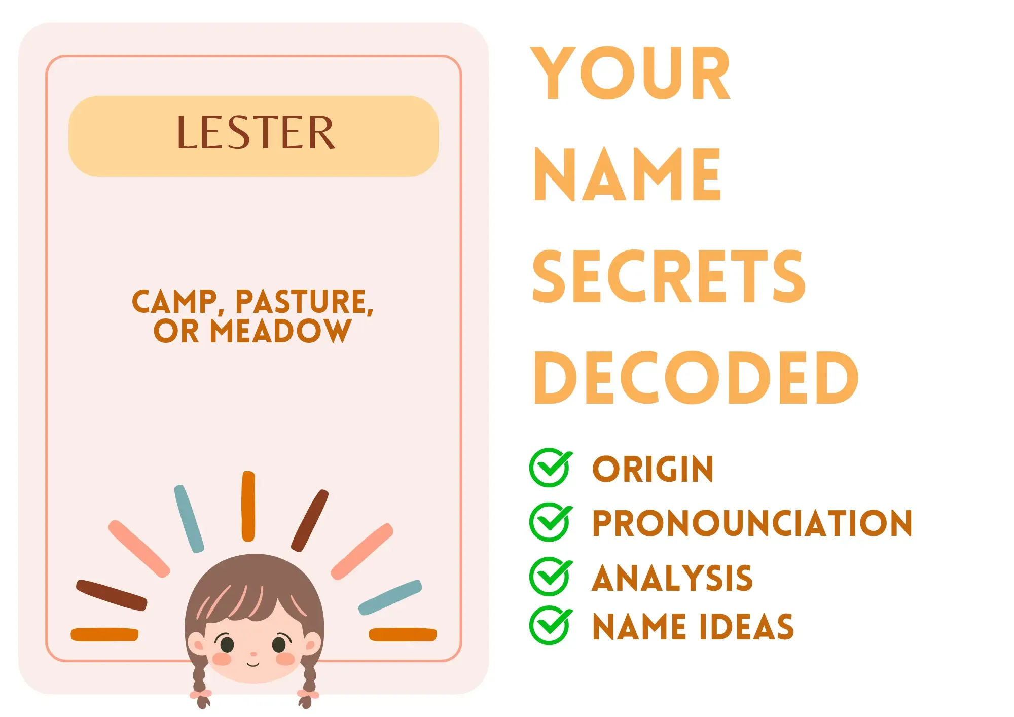 Lester - Girl Name Meaning and Pronunciation