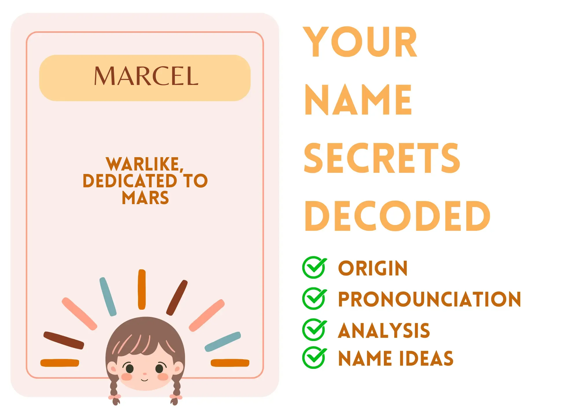 Marcel Girl Name Meaning And Pronunciation