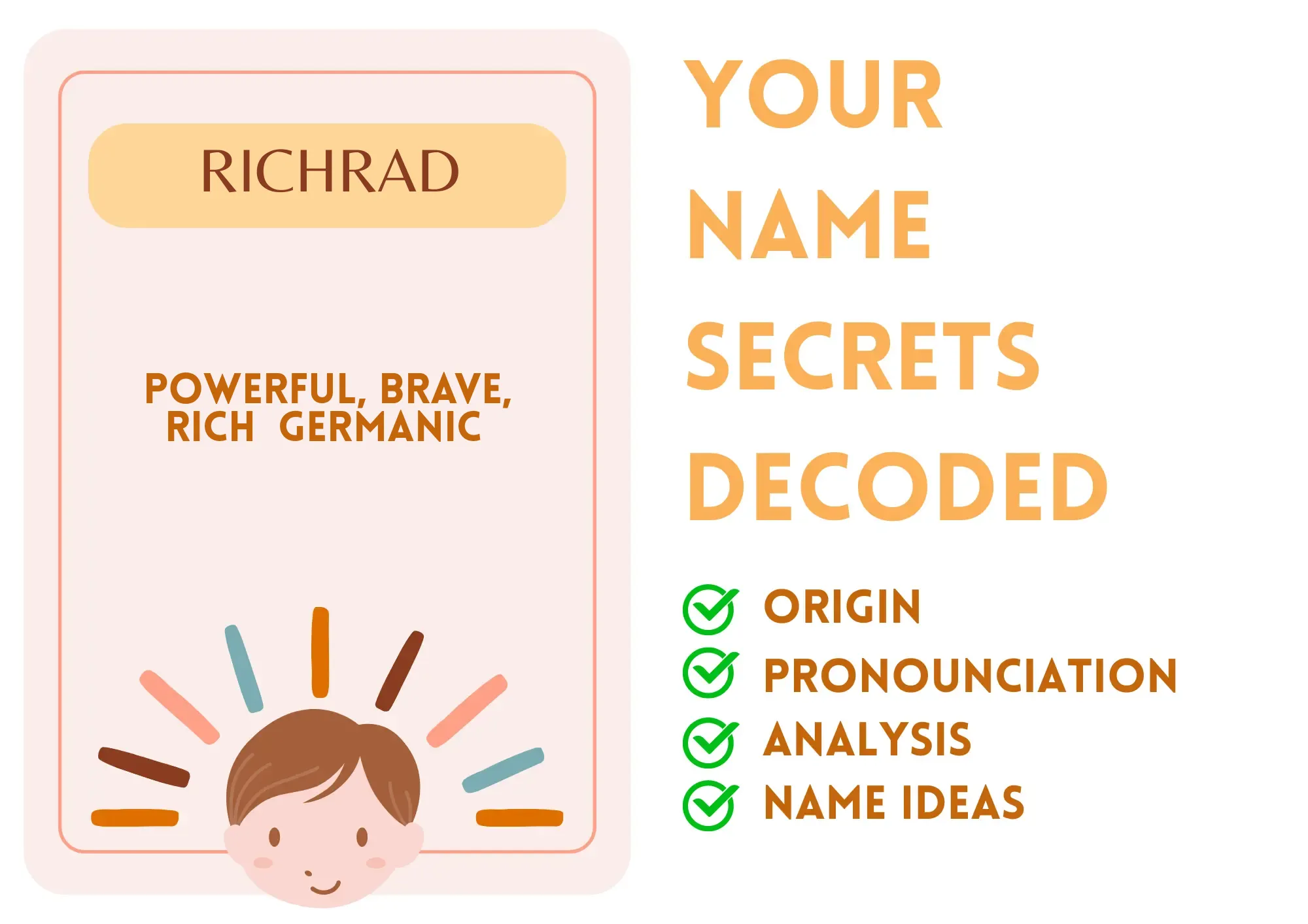 Richrad - Christian Boy Name Meaning and Pronunciation