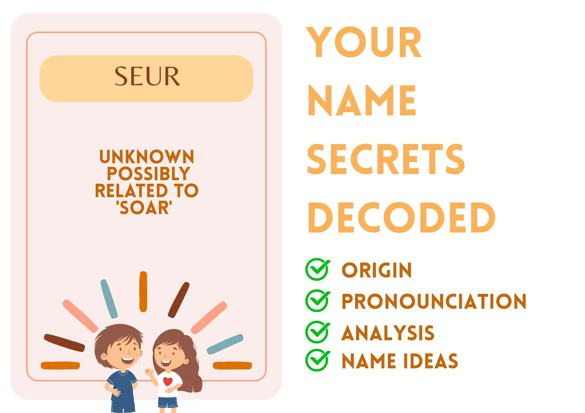 Seur - Name Meaning and Pronunciation