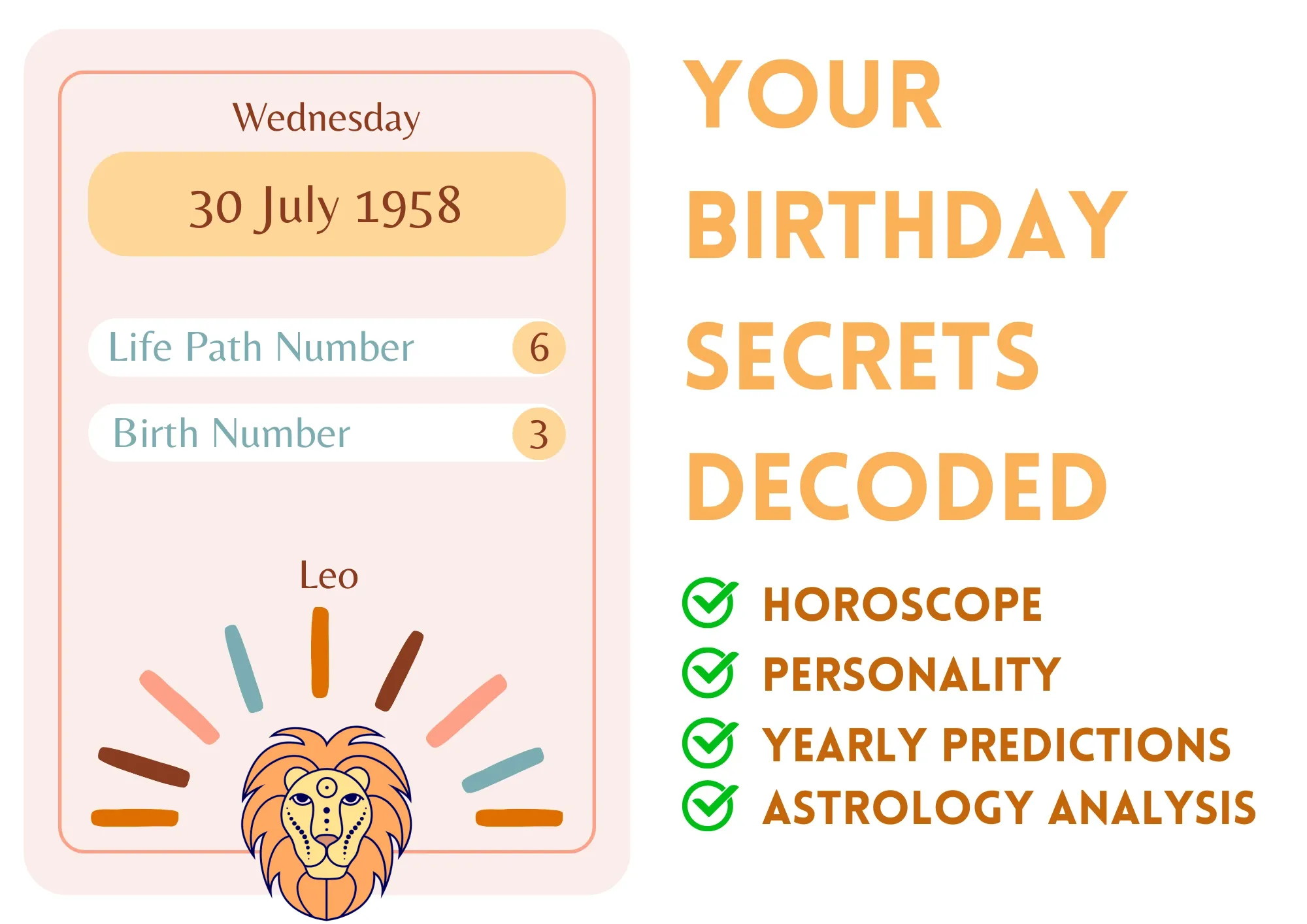 2025 Predictions For People Born On July 30 1958 2025 Predictions For People Born On July 30 1958