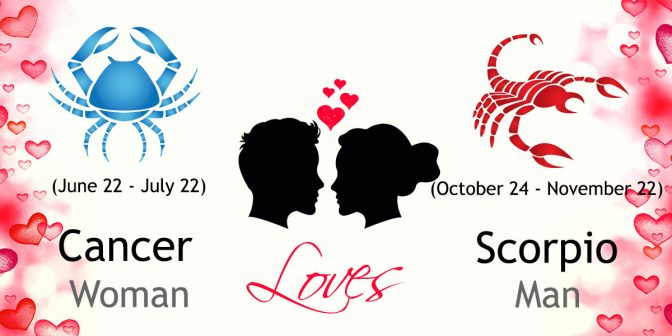 Cancer Woman and Scorpio Man Love Compatibility